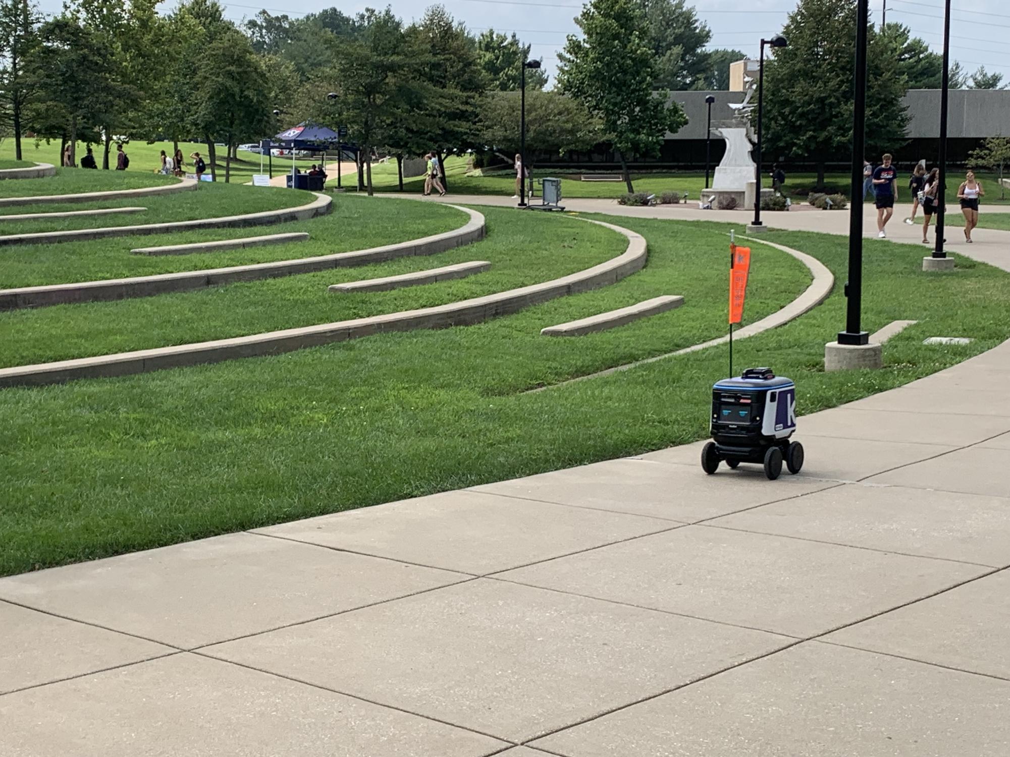 The university rolls out 15 Kiwibot food delivery robots – The Shield